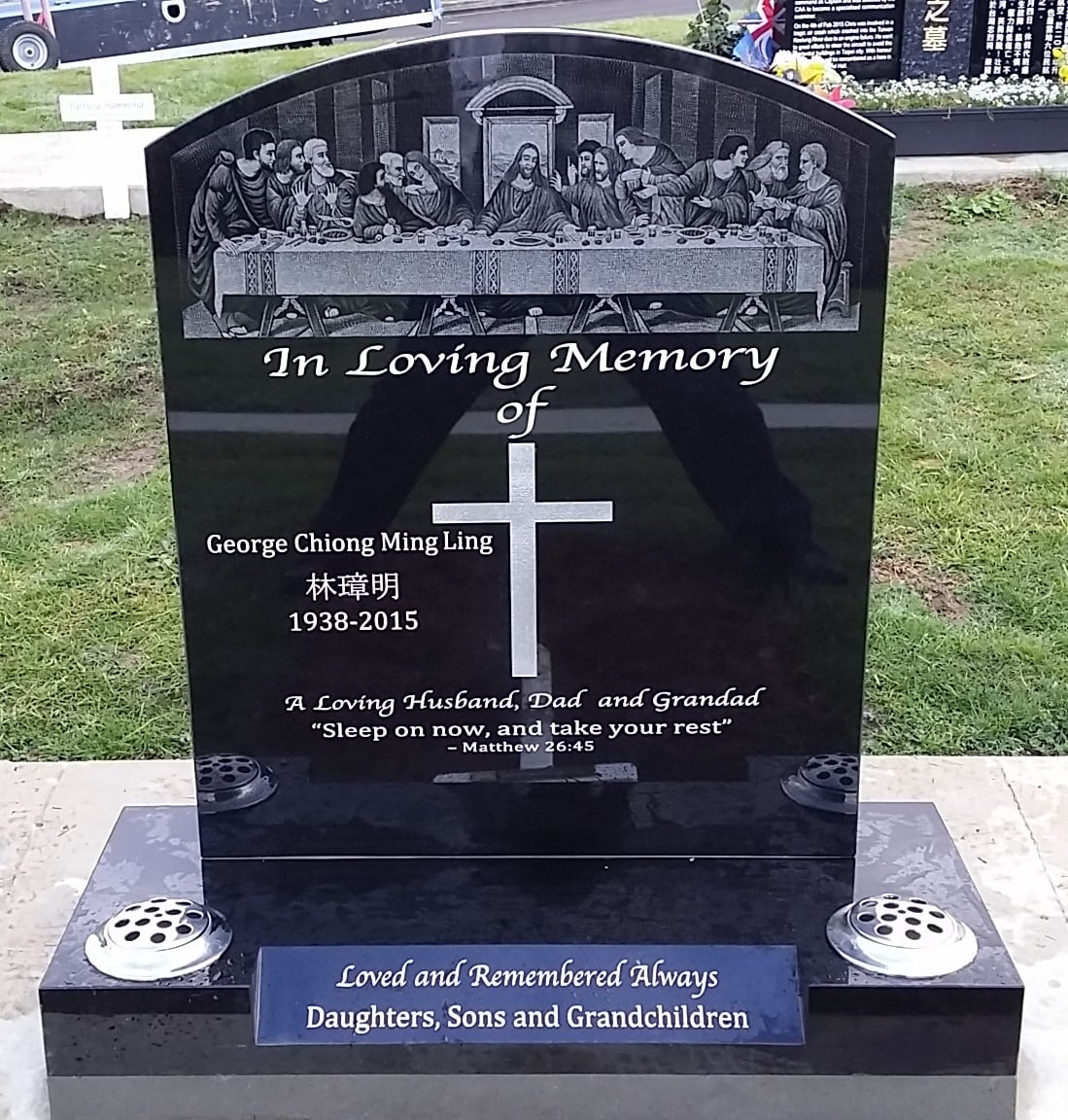 Saddle and Camber Headstones - Sanctuary Memorials