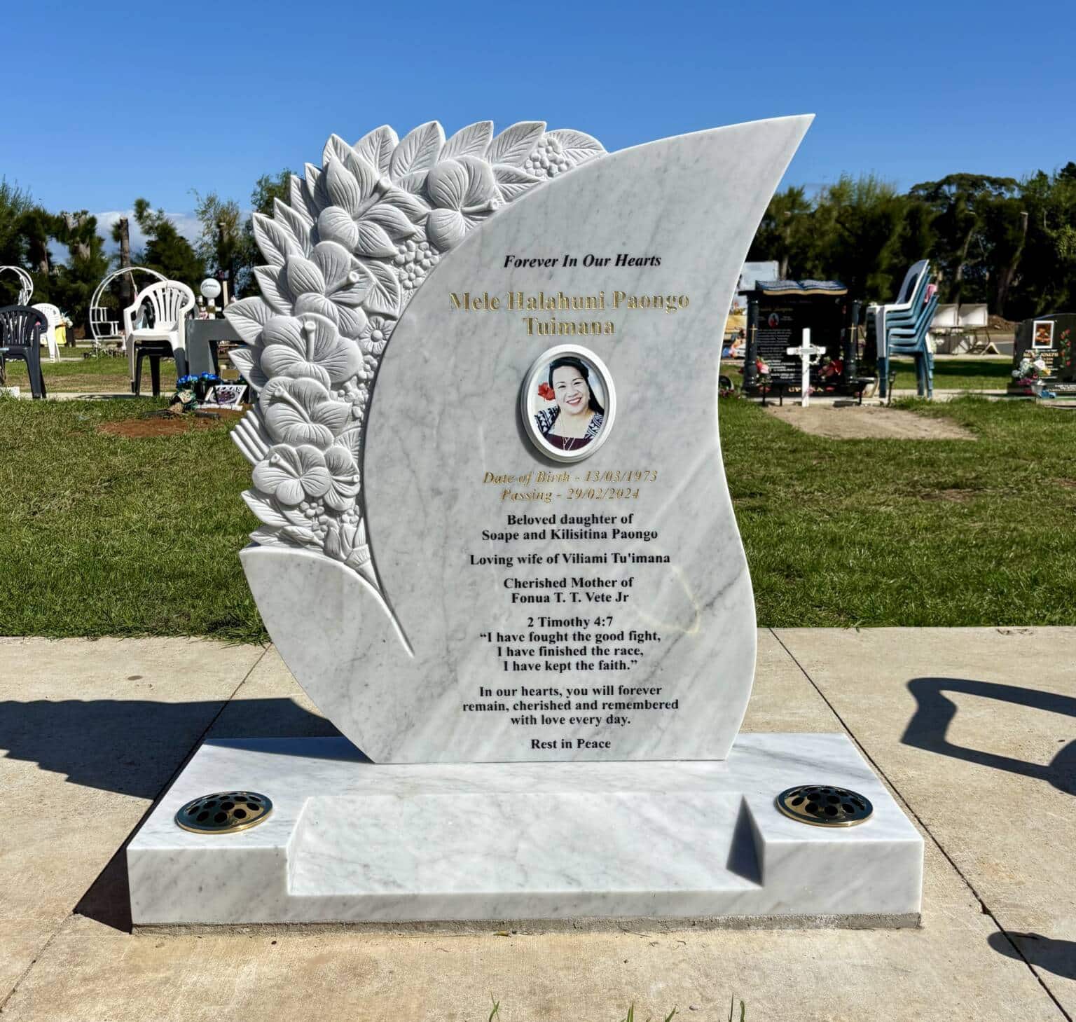 Headstone Refurbishment Services - Sanctuary Memorials